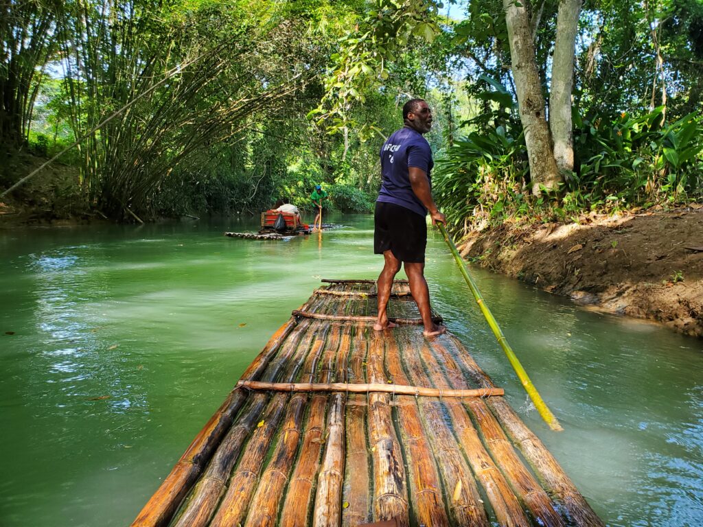 A Guide To Rafting The Martha Brae River - Just One Passport